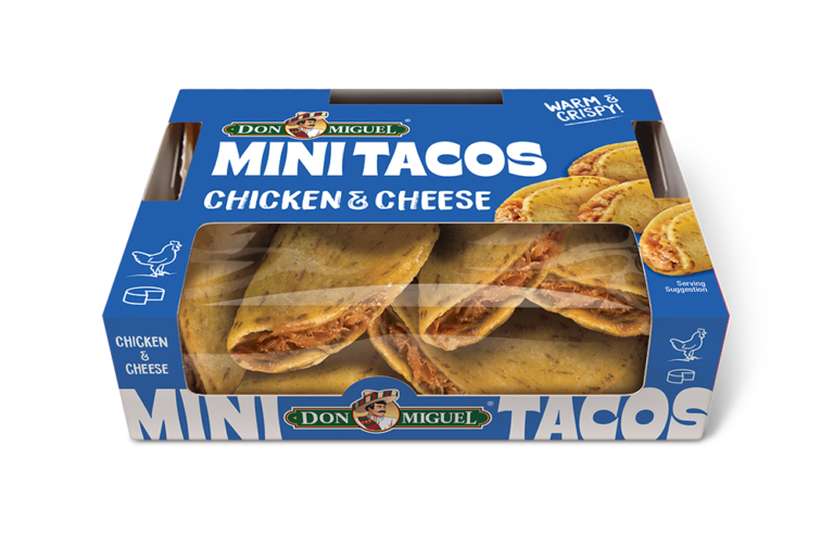 DON MIGUEL® Chicken & Cheese Mini Tacos – Don Miguel